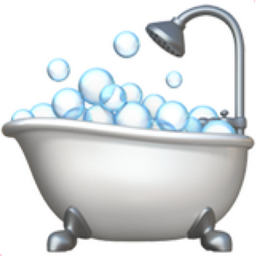 Bathtub Emoji (U+1F6C1)