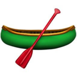 Canoe Emoji (U+1F6F6)