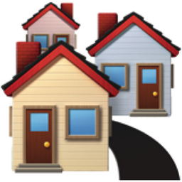 House Buildings Emoji (U+1F3D8)