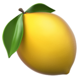 Lemon Emoji (U+1F34B)