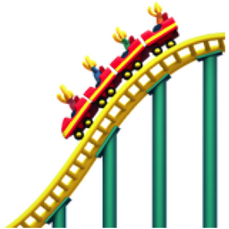 Roller Coaster Emoji (U+1F3A2)