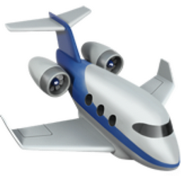 Small Airplane Emoji (U+1F6E9)